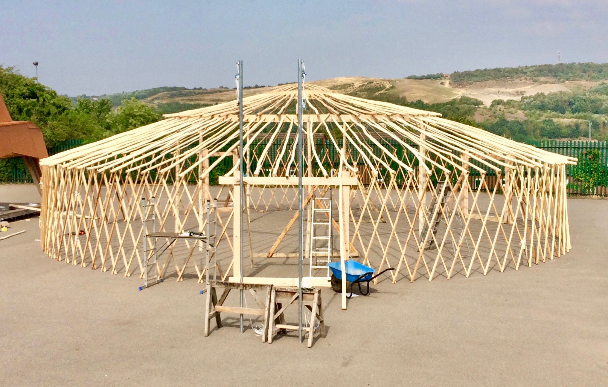 Giant Yurt – Handspring Design