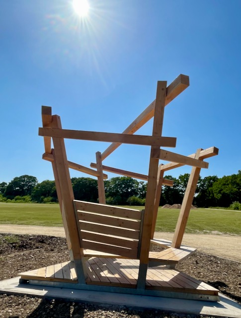 Birds Nest Seating Structure, Blythe Valley Nature Park, Solihull ...
