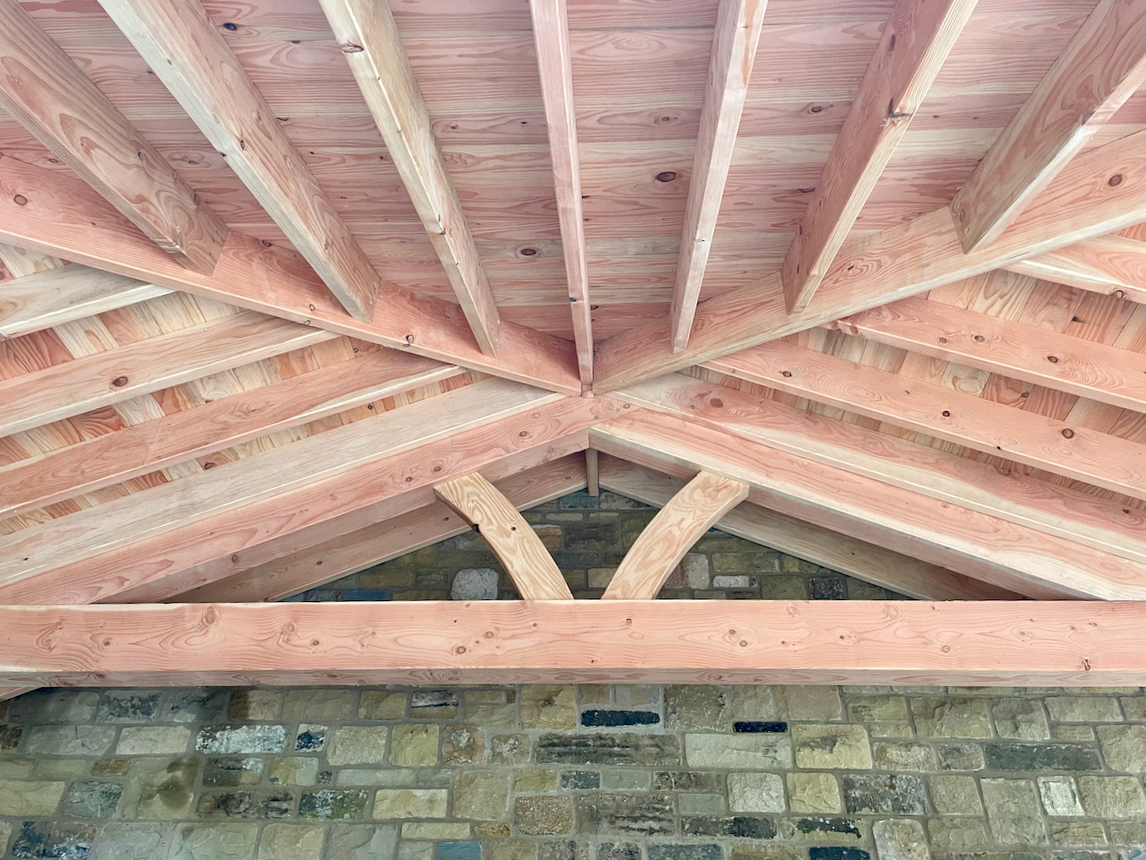 Queen Post Truss Frame – Handspring Design